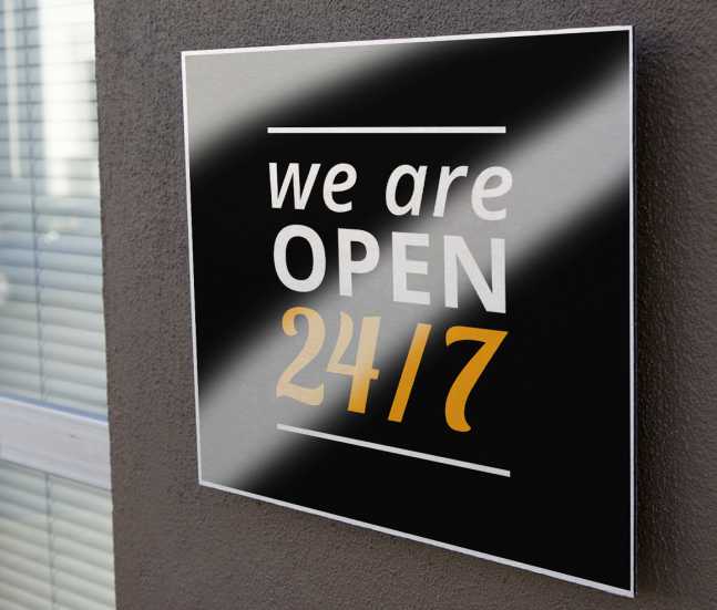 Styrene Signs Custom Polystyrene Signs Brooklyn Signs